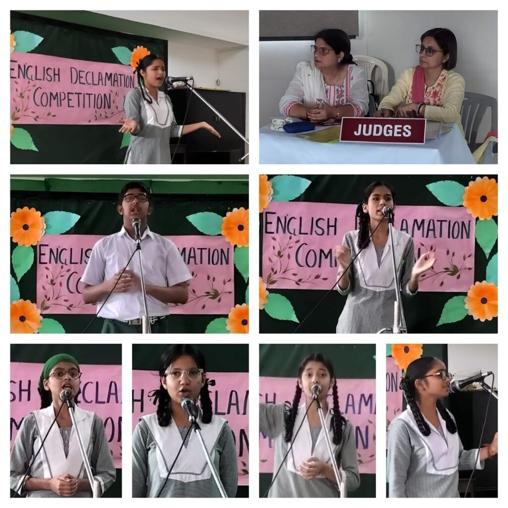 ENGLISH DECLAMATION COMPETITION ( 2024-25 ) – R.S. Model Sen. Sec. School